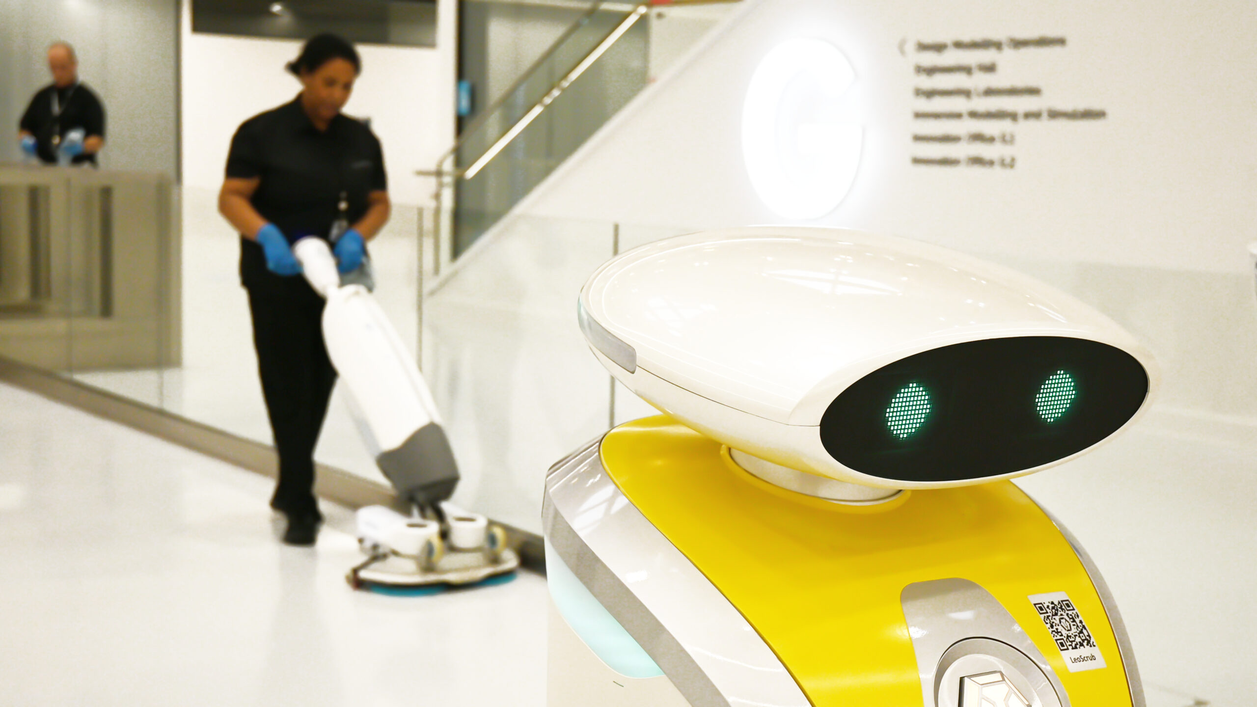 Cleaning robots of the future - NuServe